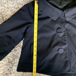 Theory | Jackets & Coats | Theory Cropped Bell Sleeve Jacket | Poshmark